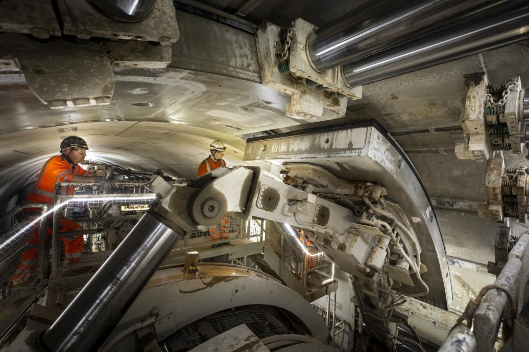 Breaking Through: HS2's Giant TBM Caroline Conquers Northolt Tunnel ...