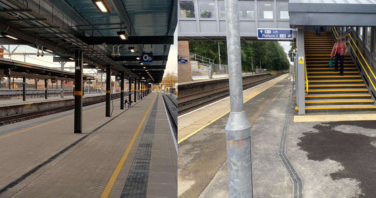 Network Rail: Liphook station unveils new footbridge | Rail News