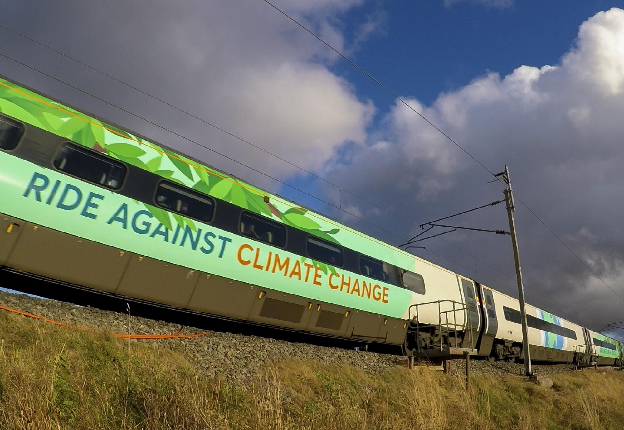 Climate Train operates from the Netherlands to Scotland for COP26 ...