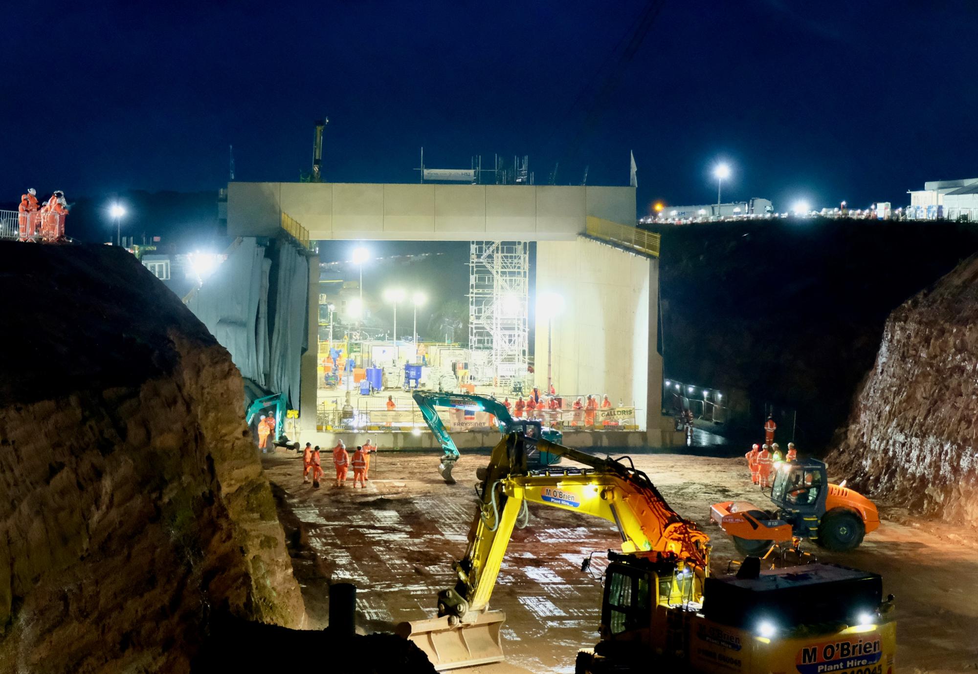 HS2 delivers major bridge move ahead of schedule | Rail News