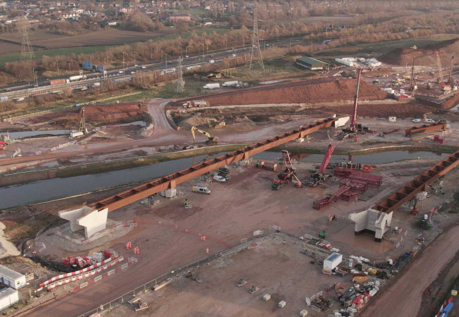 HS2 River Cole Viaducts Completed: Major Milestone at Delta Junction ...