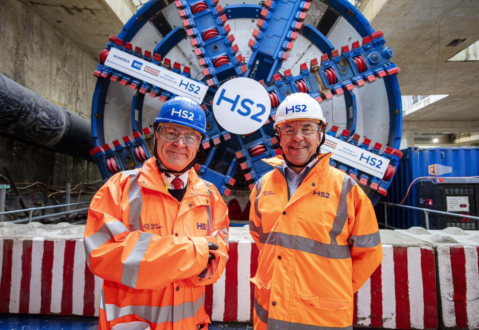 Engineers Assemble Giant Tunnelling Machines for HS2's Final Stretch to ...