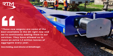 GB Railfreight take delivery of 100 new intermodal wagons | Rail News