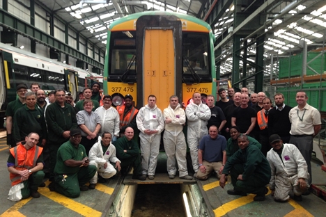 Southern completes class 377 fleet overhaul